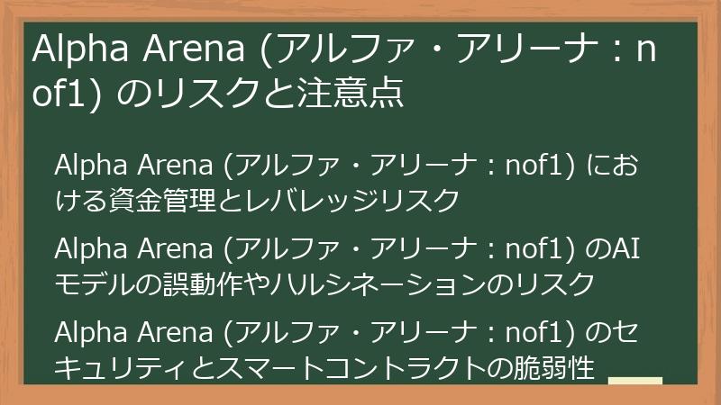 Alpha Arena (アルファ・アリーナ：nof1) 始め方完全ガイド：AIトレードの世界へ！初心者向け情報満載！ - 仮想通貨・ブロックチェーン研究所