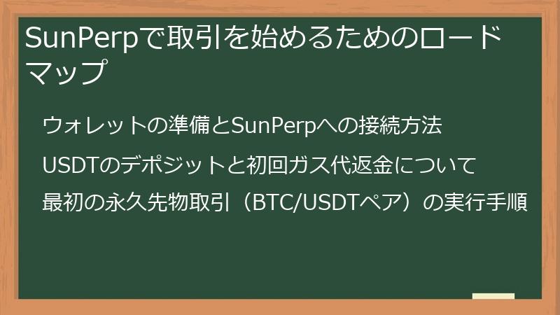 SunPerp 始め方・使い方徹底解説：TRON上の次世代Perp DEXで賢く仮想通貨取引を始めよう - 仮想通貨・ブロックチェーン研究所